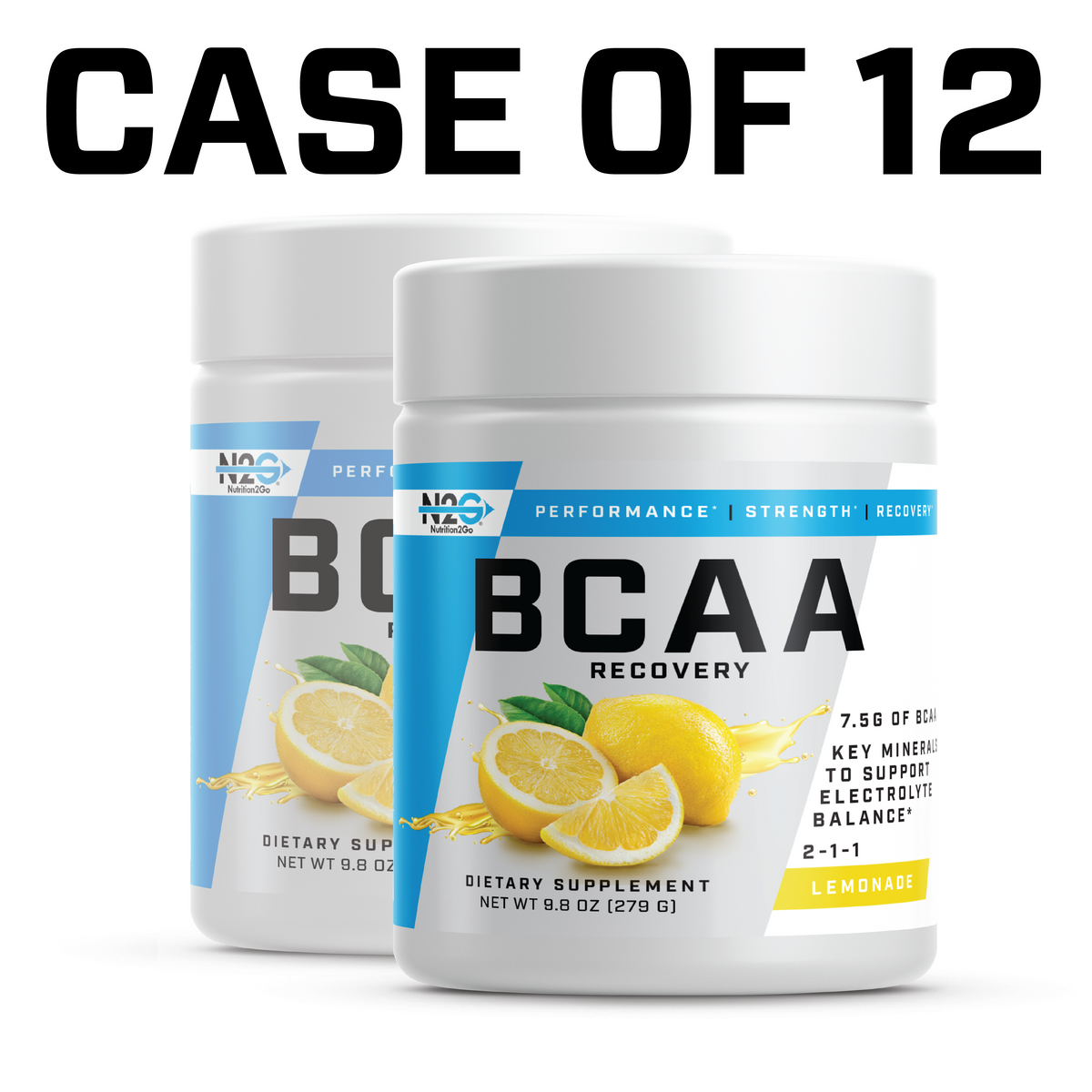 N2G BCAA Lemonade - CASE OF 12 – N2G Store