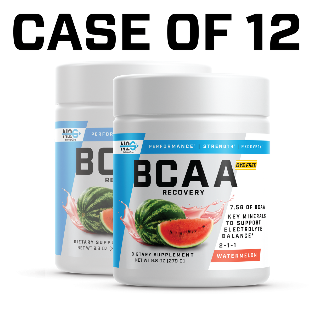N2G BCAA Watermelon - CASE OF 12 – N2G Store