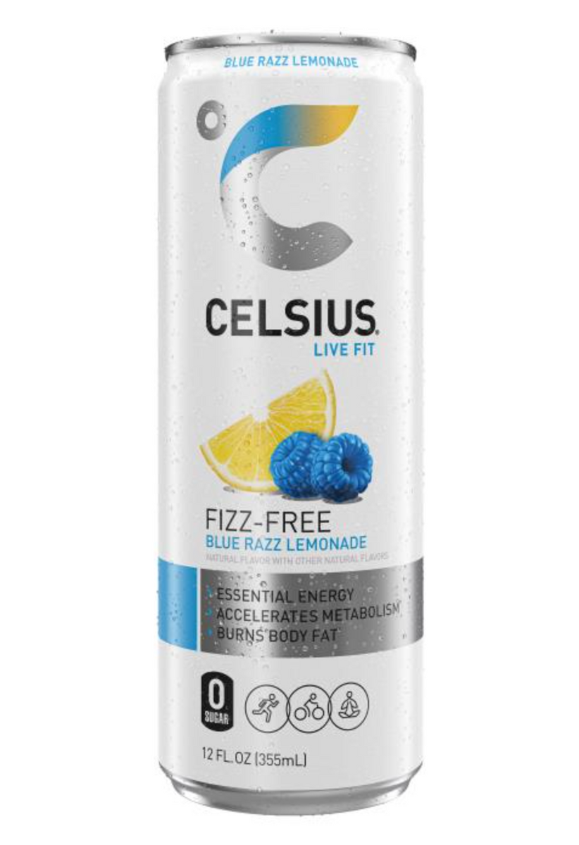 Celsius Orig Fizz Free Blue Razz Lemonade (12/12oz) – N2G Store