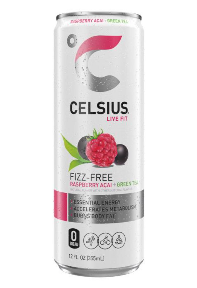 Celsius Orig Green Tea Raspberry Acai (12/12oz) – N2G Store