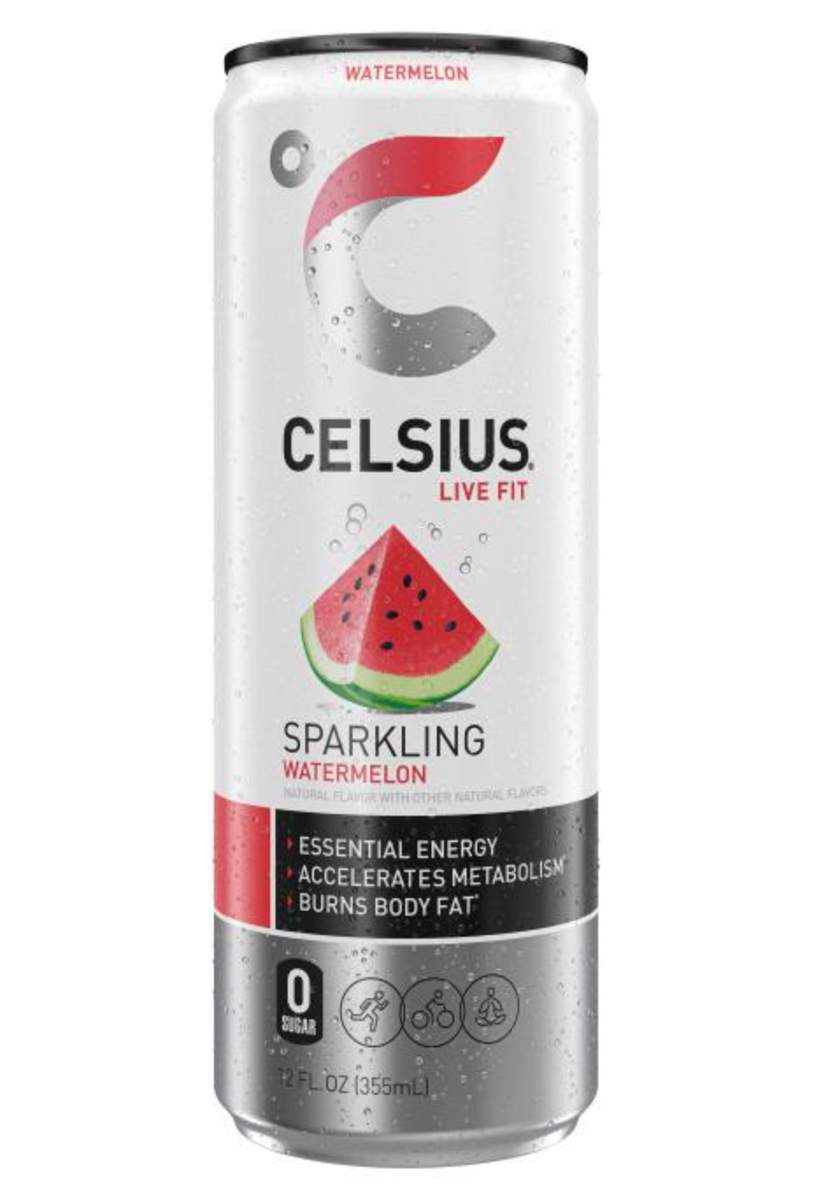 Celsius Orig Watermelon Sparkling (12/12oz) – N2G Store
