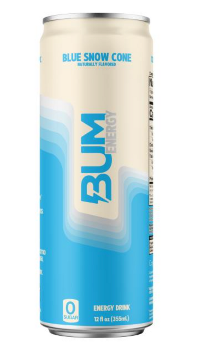 BM BUM ENERGY 12/12oz Blue Snow Cone – N2G Store