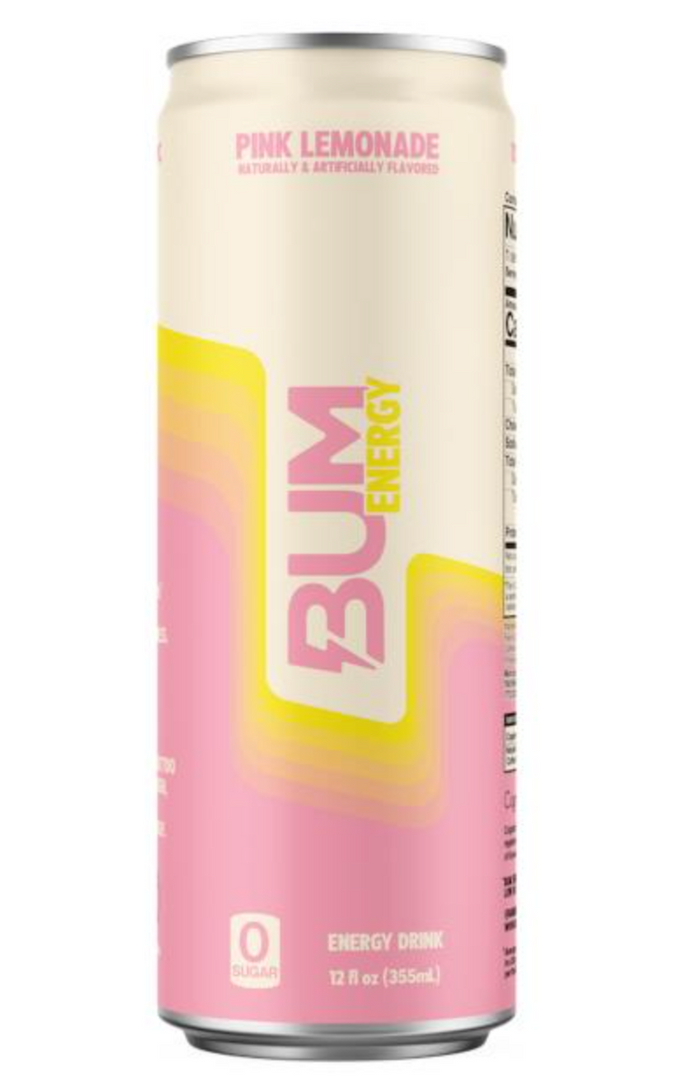 BM BUM ENERGY 12/12oz Pink Lemonade – N2G Store