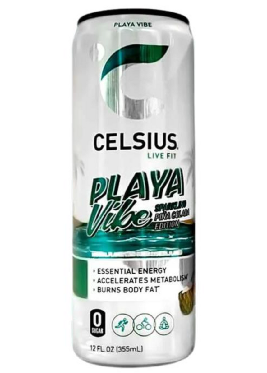 CELSIUS RTD PLAYA VIBE 12/12oz – N2G Store