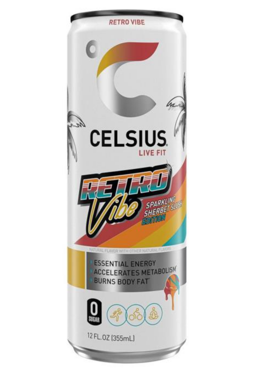 CELSIUS RTD RETRO VIBE 12/12oz – N2G Store