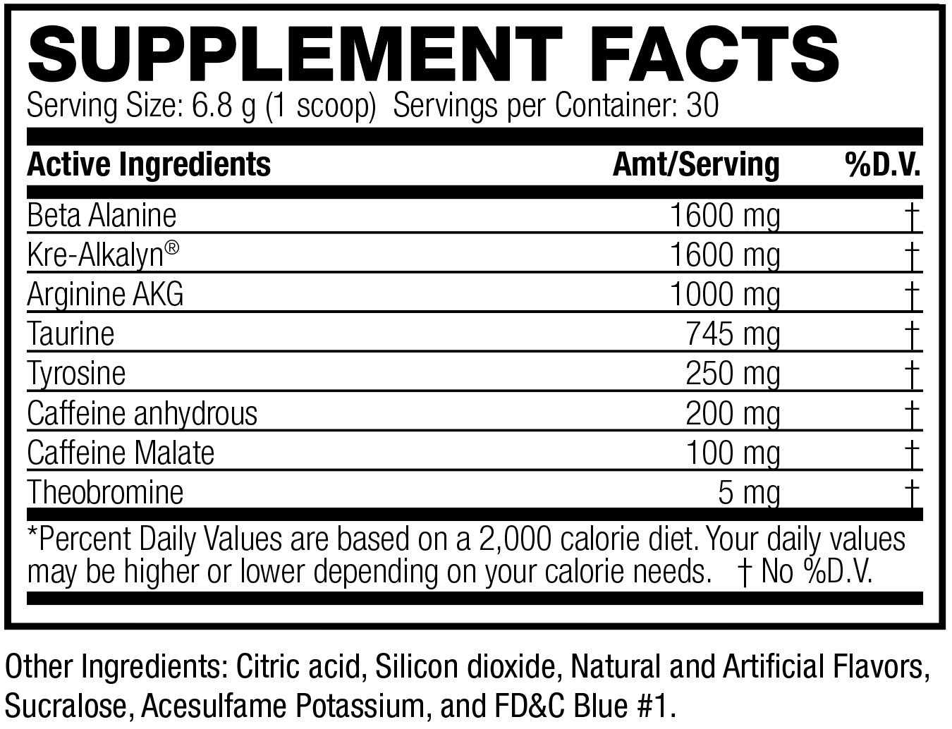 N2G Pre-Workout Blue Raspberry – N2G Store