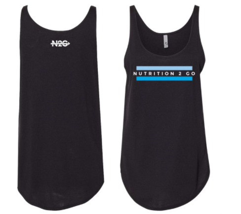 Women's "Nutrition 2 Go" Black Tank – N2G Store